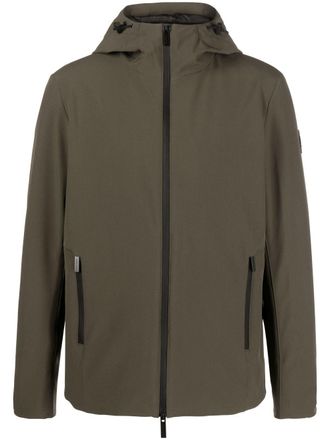 Woolrich veste zipp&eacute;e &agrave; patch logo - Vert