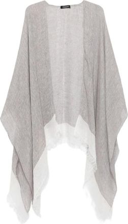 Fabiana Filippi Femme, Vestes, Gris, Taille: ONE Size Capes