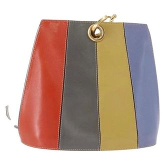 Ferragamo Sac bandouli&egrave;re en cuir Pre-owned - Femme - Pre-owned - Multicolore - Taille: ONE Size