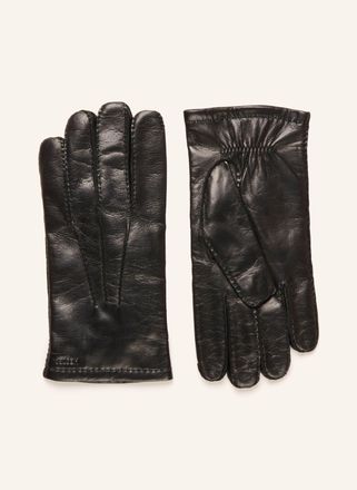 Hestra Lederhandschuhe Edward schwarz