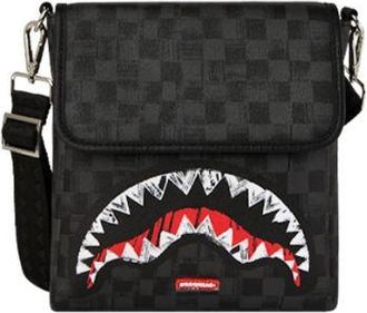 Sprayground Sprayground | Scribble Shark Messenger Bag