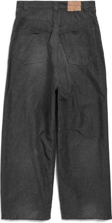 Balenciaga Relaxed-Fit Denim Jeans - Charcoal