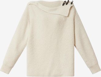 Isabel Marant Pull Thais En Alpaga - Femme - &Eacute;cru - Taille34 - Isabel Marant