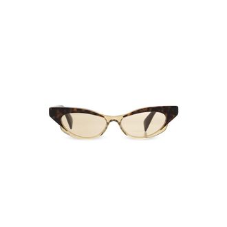 Alexander McQueen Cat-Eye-Sonnenbrille in Schildpattoptik - - Accessories - unisex - Braun - ONE SIZE
