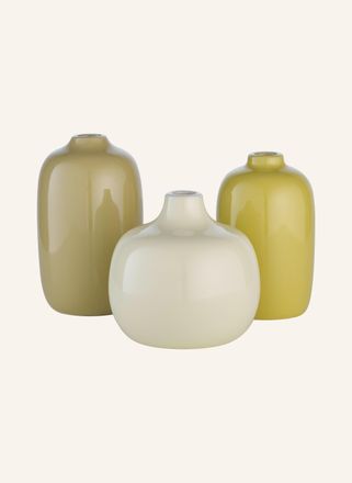 Blomus Blomus 3er-Set Vasen Ceola gelb