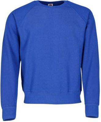 Fruit Of The Loom Sweat raglan classique + sac MyShirt gratuit, bleu roi, XL