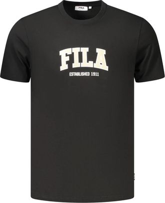 Fila Rifredi Kurzarm-T-Shirt - - Tops - Herren - Schwarzk - S