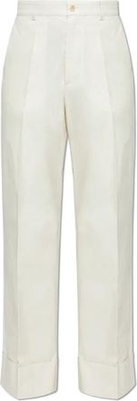 Bally Homme, Pantalons, Beige, Taille: M Pantalon &agrave; jambes larges