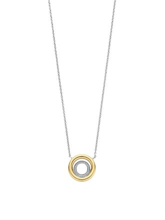 Ti Sento Halskette - 925er Sterlingsilber Halskette - Gr. unisize - in Gold - f&uuml;r Damen