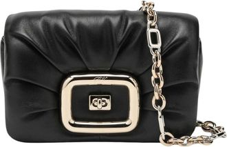 Roger Vivier Femme, Sacs, Noir, Taille: ONE Size Viv Choc Mini Crossbody Bag