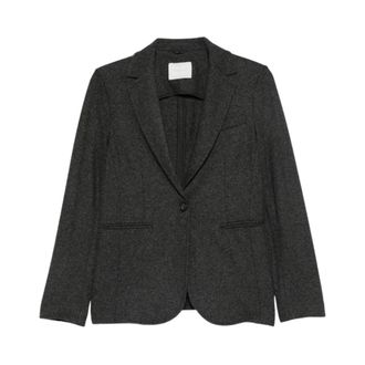 Circolo 1901 Wollmischungs-Blazer - - Jackets - Damen - Grau - S
