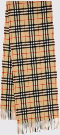 Burberry Kaschmirschal mit Karomuster und Fransen-Kanten