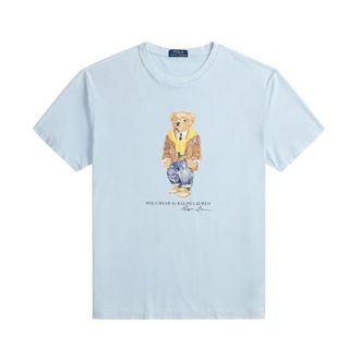 Polo Ralph Lauren Knit T-Shirt - - Tops - Herren - Blau - S
