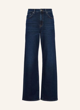 7 For All Mankind Jeans Stovepipe Straight Straight Fit blau