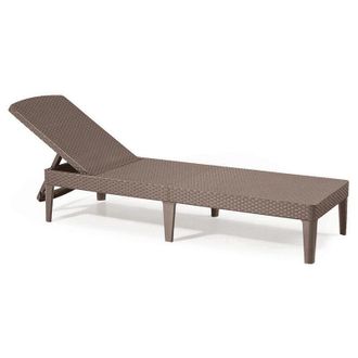Keter Jaipur Gartenliege 58 x 151 cm, Cappuccino