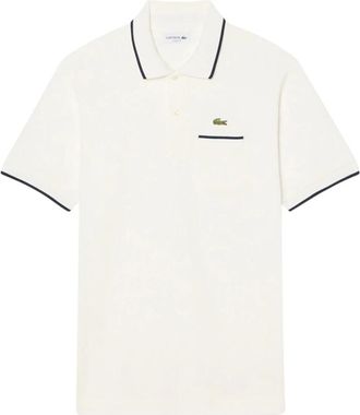 Lacoste Homme, Tops, Blanc, Taille: XL Lacoste T-shirts et Polos Blanc