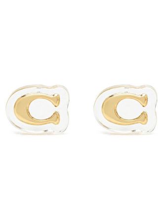 Coach Ohrringe 37541368 Goldfarben