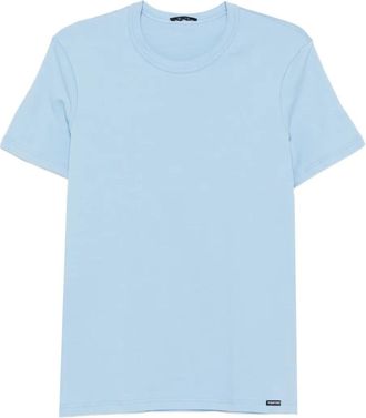 Tom Ford t-shirt à col rond - Bleu