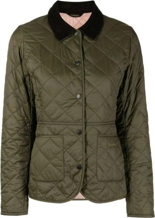 Barbour Femme, Vestes, Vert, Taille: 38 FR Deveron Quilted Jacket