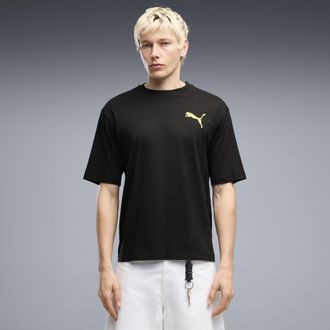 Puma Graphics Boxy Utility T-Shirt Herren, Kleidung, Schwarz, XXL