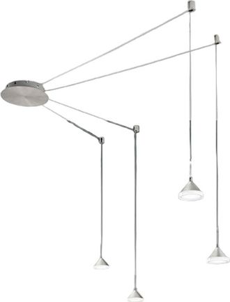 Fabas Luce Isabella LED-Hängeleuchter aus Metall und Methacrylat 3410-49-212 Fabas Luce