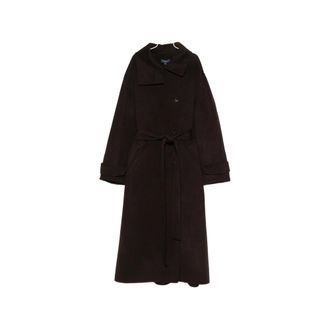 SOEUR James Belted Button-up Coat