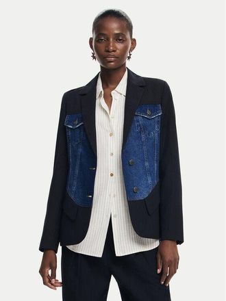 Desigual Sakko Sevilla 24WWEW94 Schwarz Regular Fit