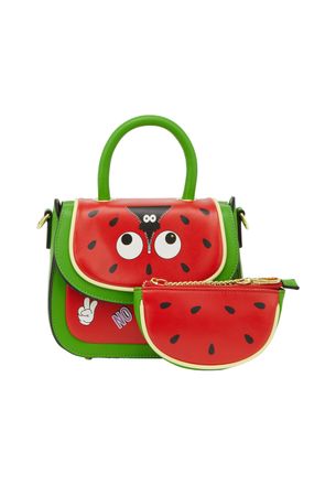 Mymo Handtasche Handtasche Frauen Rot Gr&uuml;n