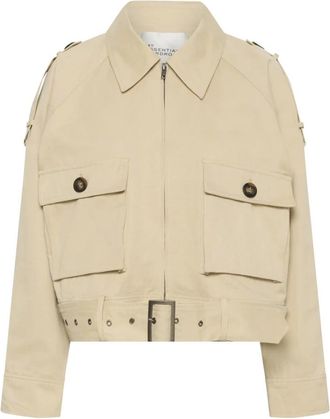 MY ESSENTIAL WARDROBE Femme, Vestes, Beige, Taille: 44 FR Light Vestes