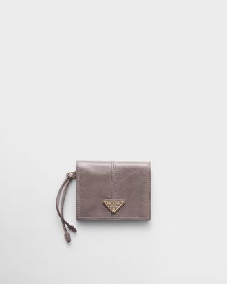 Prada Kleine Geldbörse aus Leder