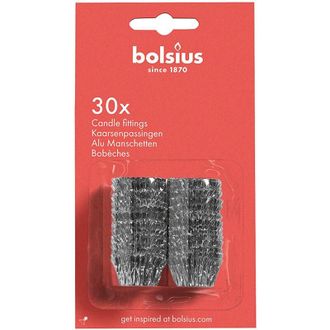 Bolsius Alu Manschetten 30er Pack