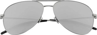 Saint Laurent Pilotenbrille - - Accessories - Herren - Wei&szlig; - ONE SIZE