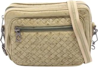 Bottega Veneta Sac bandouli&egrave;re vintage Pre-owned - Femme - Pre-owned - Vert - Taille: ONE Size