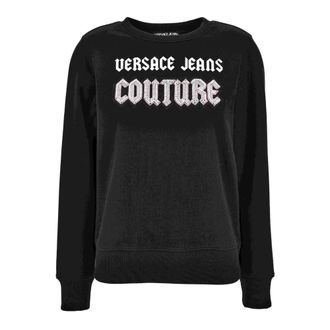 Versace Jeans Couture Femme, Sweatshirts et sweats à capuche, Noir, Taille: 40 FR Pulls