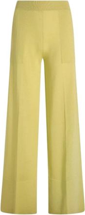 Circus Hotel Femme, Pantalons, Jaune, Taille: 42 FR Wide Pantalons