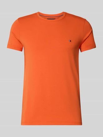 Tommy Hilfiger Slim Fit T-Shirt aus Baumwoll-Mix