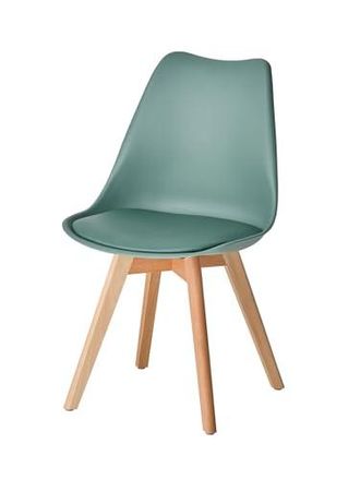 Vertbaudet Chaise Enfant Primaire Scandinave Vert TU