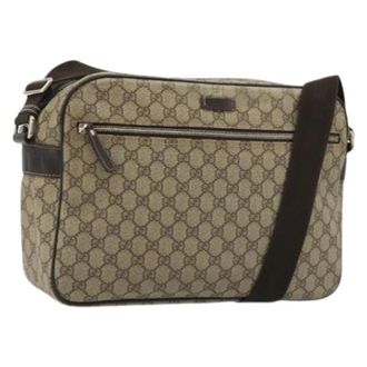 Gucci Pre-owned Vintage GG Canvas Schultertasche - - Pre-owned - Damen - Braun - ONE SIZE