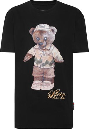 Philipp Plein Man Fit T-Shirt Teddy Beach