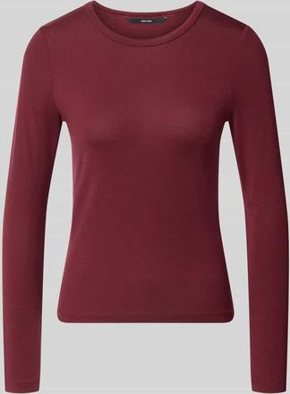 Vero Moda Slim Fit Langarmshirt aus Lyocell-Mix Modell ADA