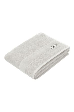 Vossen Duschtuch Sleepy Snoopy, Grau, Textil, Uni, 67x140 cm, ISO 9001, Fkt, Made in Austria, Oeko-Tex Standard 100, Badtextilien, Duscht&uuml;cher