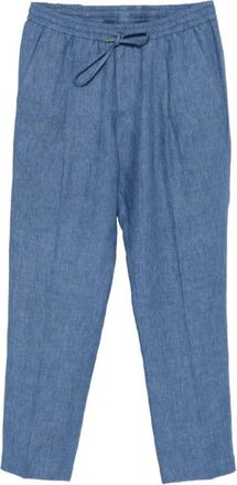 BRIGLIA 1949 Homme, Pantalons, Bleu, Taille: 3XL Wimbledons Cropped Pantalons