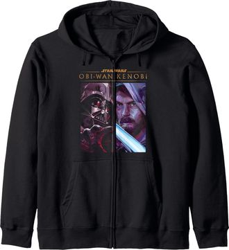Star Wars Obi-Wan Kenobi Vader And Kenobi Split Poster Kapuzenjacke