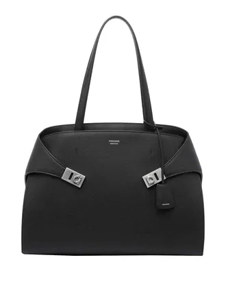 Ferragamo Schultertasche - Schwarz