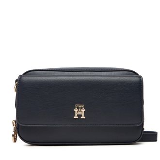 Tommy Hilfiger Handtasche Tommy Hilfiger Th Icon AW0AW17680 Dunkelblau