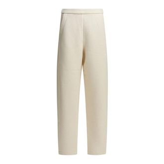 Max Mara Straight Leg Hose - - Trousers - Damen - Beige - L
