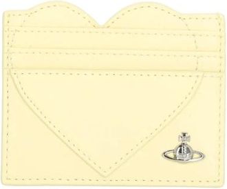 Vivienne Westwood Femme, Accessoires, Jaune, Taille: ONE Size Flat Card Holder