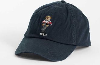 Polo Ralph Lauren casquette de baseball brod&eacute;e ours en Austin black-Noir