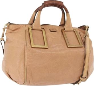 Chlo&eacute; Sac &agrave; main Pre-owned - Femme - Pre-owned - Beige - Taille: ONE Size