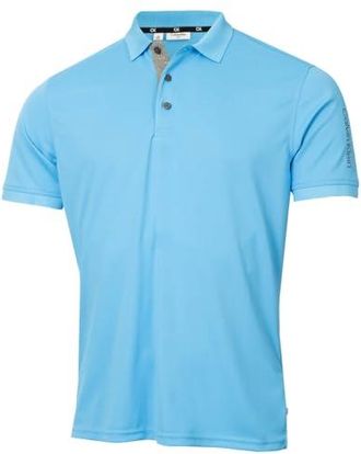 Calvin Klein Polo Golf léger Respirant Homme - Verseau - M
